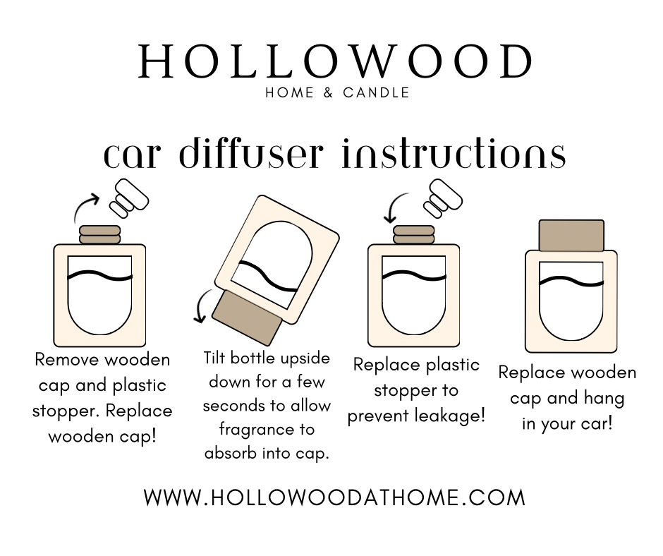 Car Diffusers / LOVE POTION – Oak and Berk