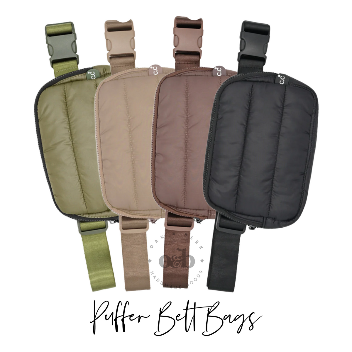 RTS / Puffer Bag – Oak and Berk