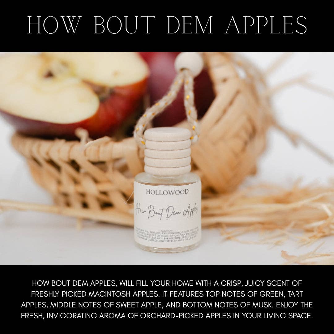 RTS / CAR DIFFUSER: How Bout Dem Apples – Oak and Berk