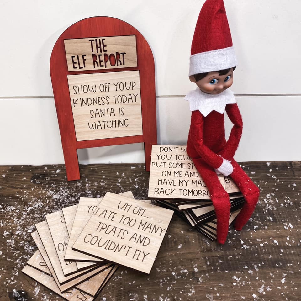 RTS / Elf Report + Mailbox – Oak and Berk