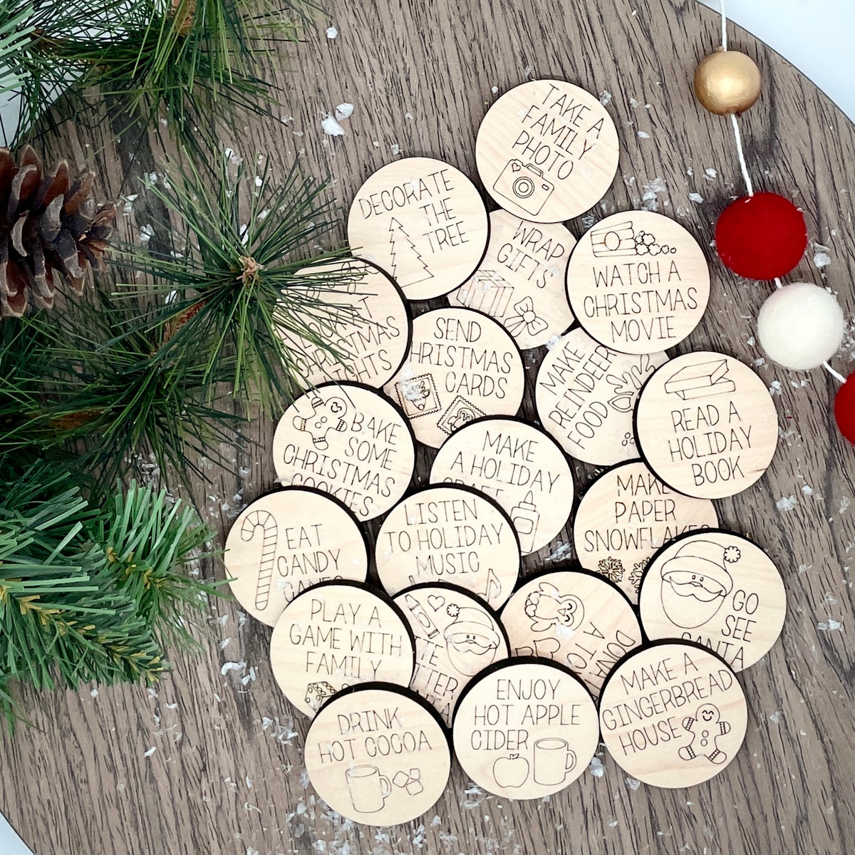 RTS / Holiday Activity Tokens – Oak and Berk